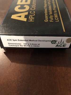 Brand New ACE 3 extended method development kit. Three columns included ...