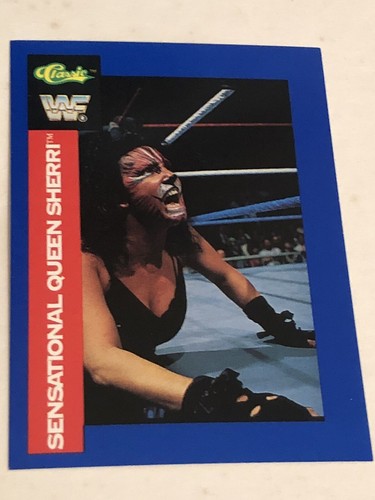 Sensational Queen Sherri WWF Trading Card World Wrestling Federation ...