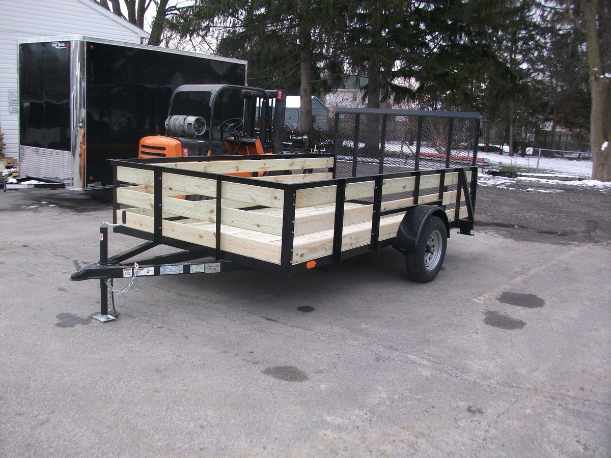 Utility Trailer With High Sides 2025 Load Trail SE 4X8 Single Axle