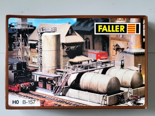 HO Scale Faller B-157 Diesel Fuel Facility Building Kit Open Box ...