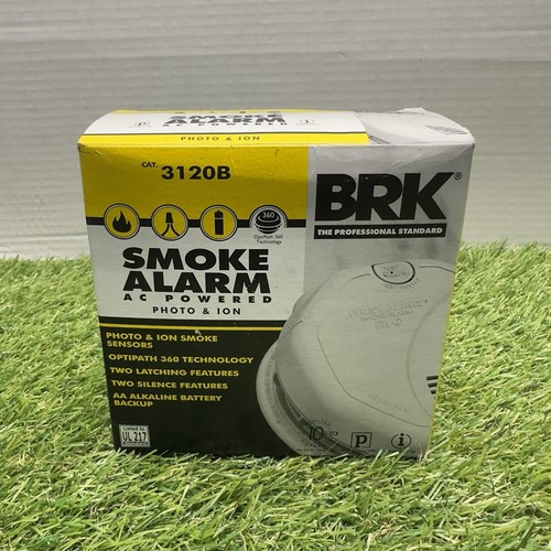 First Alert BRK 3120B Hardwired Smoke Detector, Photoelectric And ...