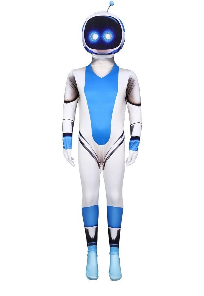 2026 Kid Astro bot Cosplay Costume Role Play Halloween Jumpsuit ...