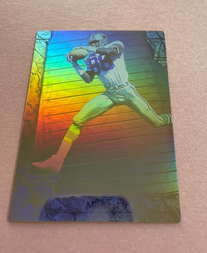 1992 Upper Deck Football Michael Irvin Game Breakers Hologram #GB9 HOF ...