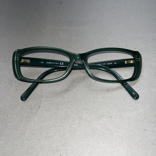Chloe CE2611 Eyeglass Frames, Beautiful Dark Green, 52-16 135, Made In ...
