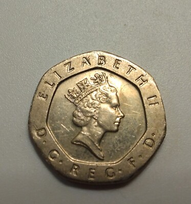 #111-Elizabeth II 1995 20 Pence Heptagon Coin | eBay