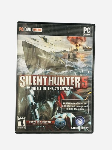 Computer Pc Game Silent Hunter 5 Battle of the Atlantic W/ Bonus Disc ...