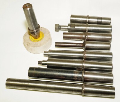 Parker Majestic ID/OD Grinding Wheel Quill Lot, Mandrel, Arbor, Stone ...