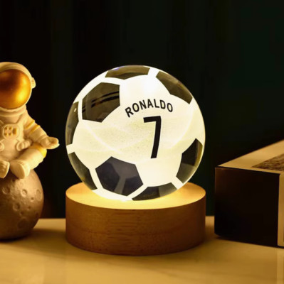 Cristiano Ronaldo light Soccer Player football soccer ball lamp led ...