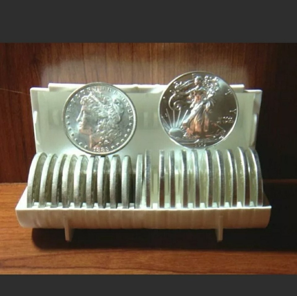 2 Sure Safe Bullion Tube Storage for Silver Copper Dollar Round Eagle ...