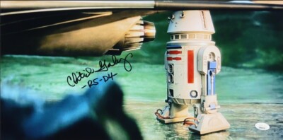 CHRISTINE GALEY '-R5-D4-' Signed The Book of Boba Fett 11x17 Photo (JSA ...