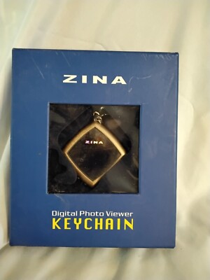 Digital Photo Viewer Keychain by ZINA W USB Cable & Installation Disc ...