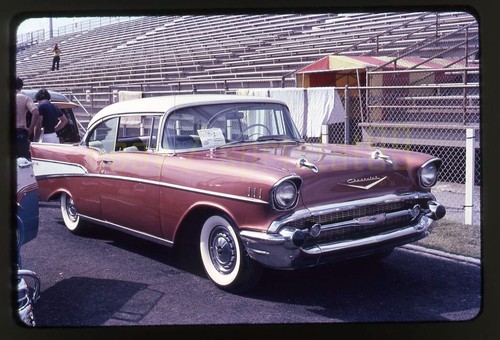 1957 Chevrolet Bel Air - 1982 Auto Show - Vintage 35mm Car Slide | eBay