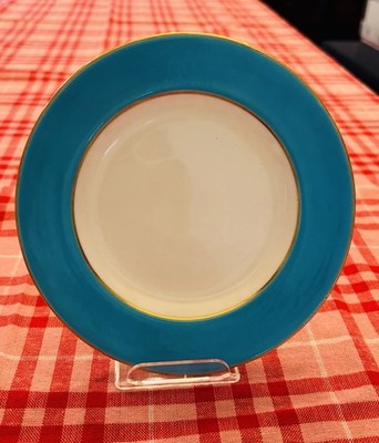 Antique Minton Turquoise & Gold Encrusted Demitasse 6” Saucer | eBay