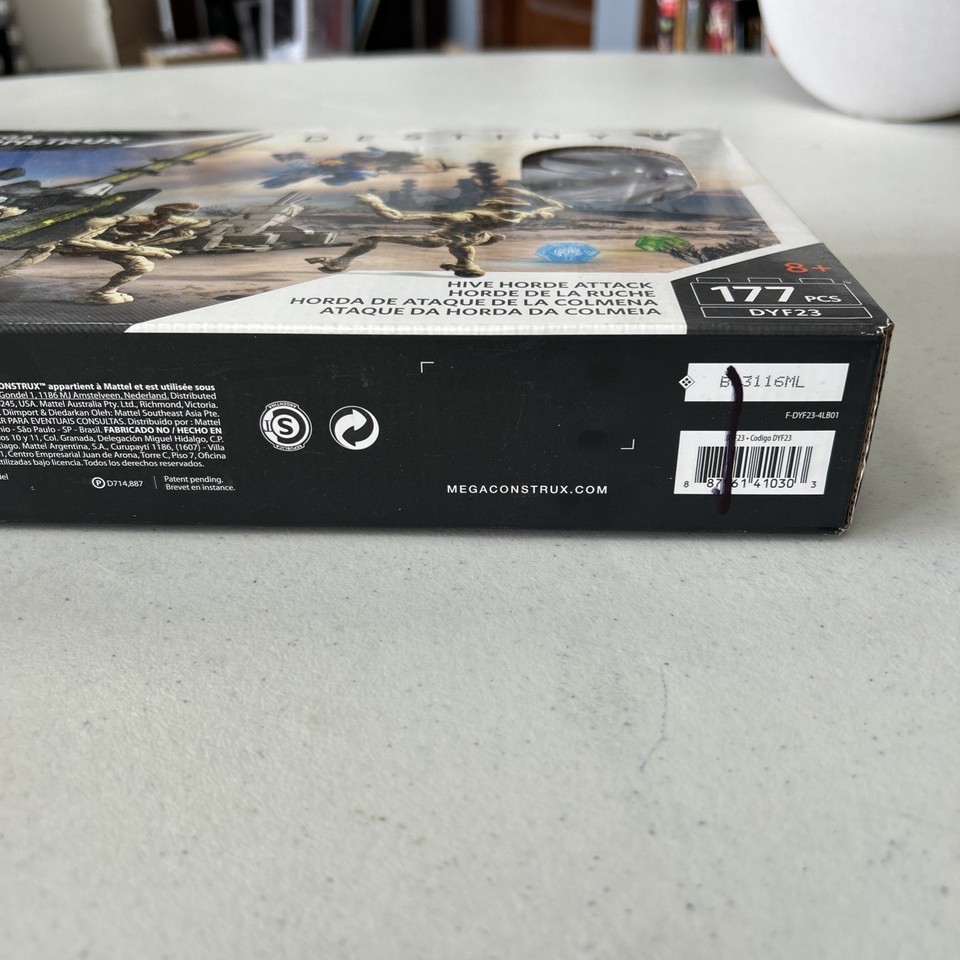 Destiny Mega Construx Hive Horde Attack Building Set DYF23 NEW SEALED ...