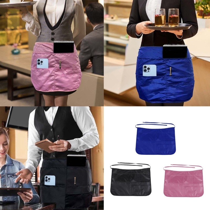 Kitchen Aprons Waist Apron Short Apron Waiter Apron Cooking Aprons ...