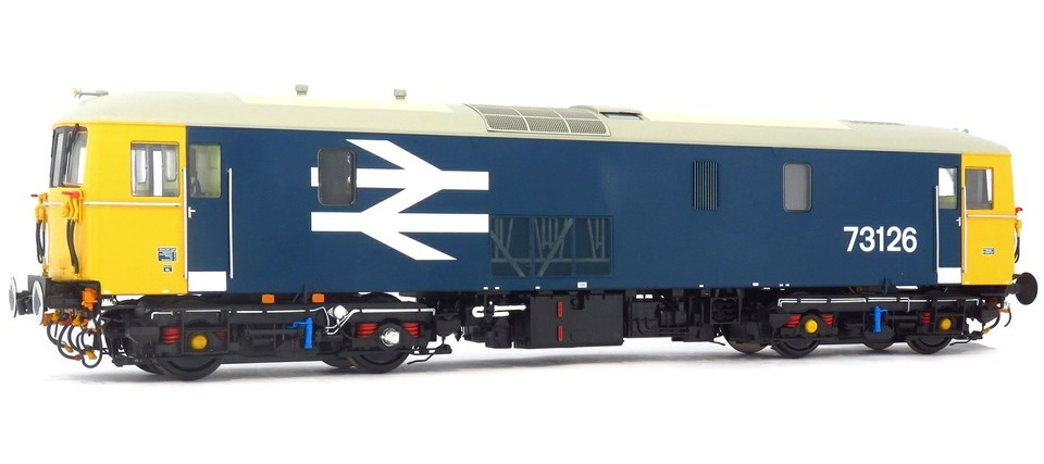 Heljan 7303OT26. Class 73/1 Electro-Diesel |73126|In BR Large Logo Blue ...