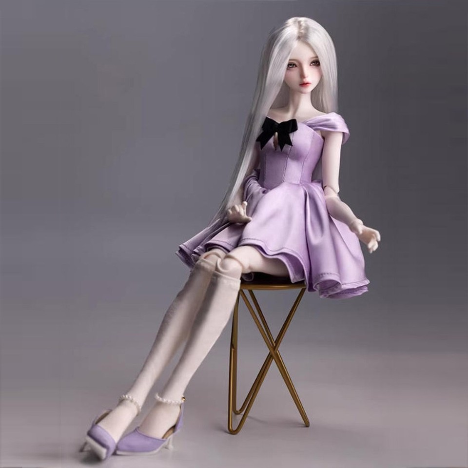 Full Set 1/4 BJD Doll Face Makeup Fashion Elegant Edgy Girl Ball ...