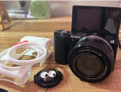 Sony Alpha a5000 20.1 MP Flip Screen Mirrorless Digital Camera with 16 ...