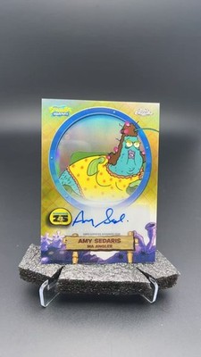 2025 Topps Chrome Spongebob Amy Sedaris Voicing Ma Angler #16284 S | eBay