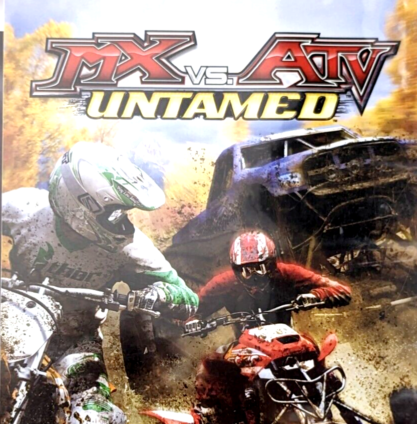 PS3 MX vs ATV Untamed Ride Hard Video Game PlayStation 3 Disk Only Sony ...