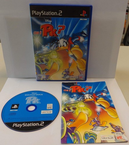 Console Gioco Game SONY Playstation 2 PS2 PAL ITALIANO Disney Paperino ...