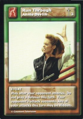 Highlander CCG - Run Through Annie Devlin | eBay