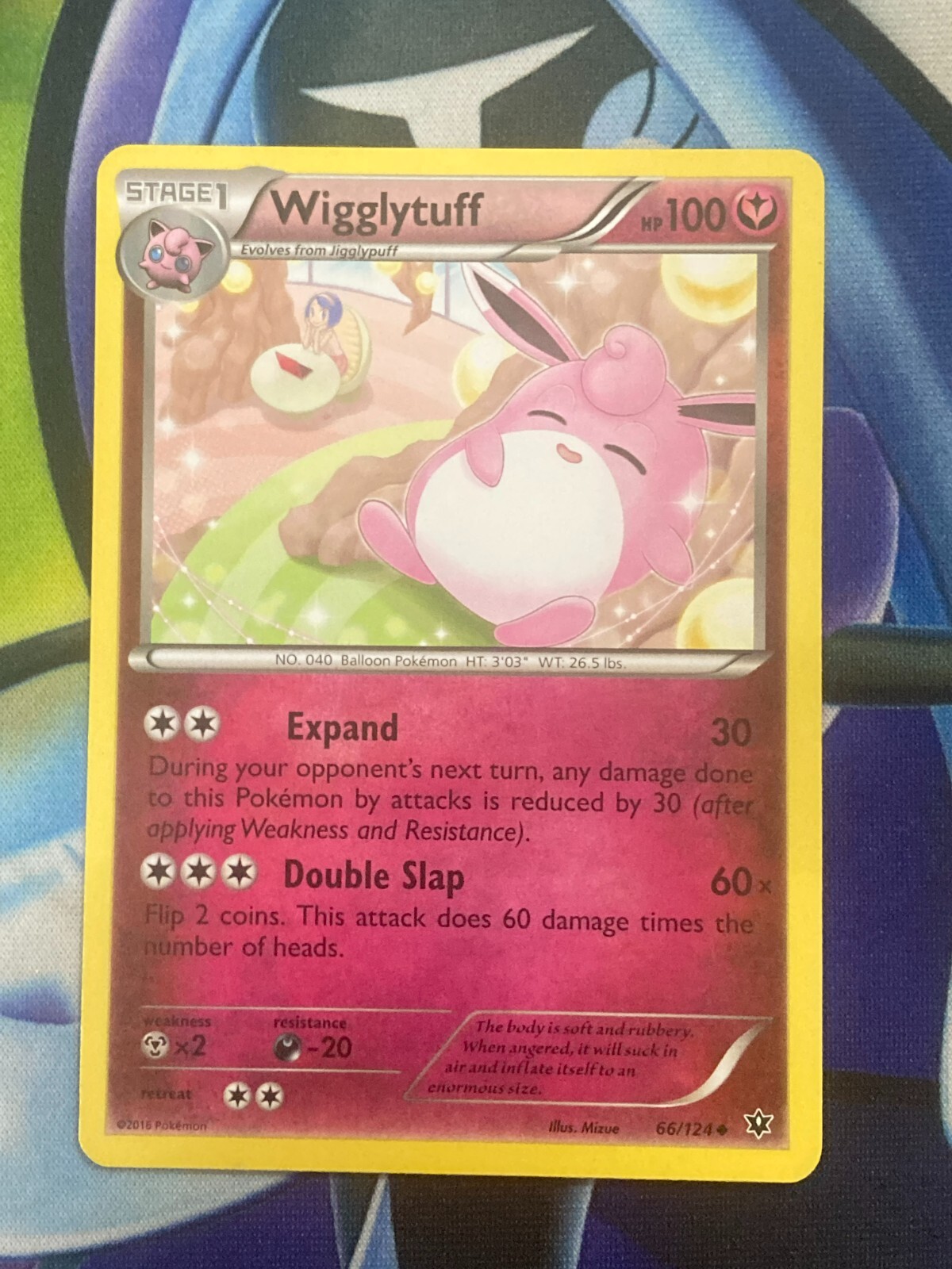 Wigglytuff 66/124 - Fates Collide - Uncommon - Pokemon Card TCG NM | eBay