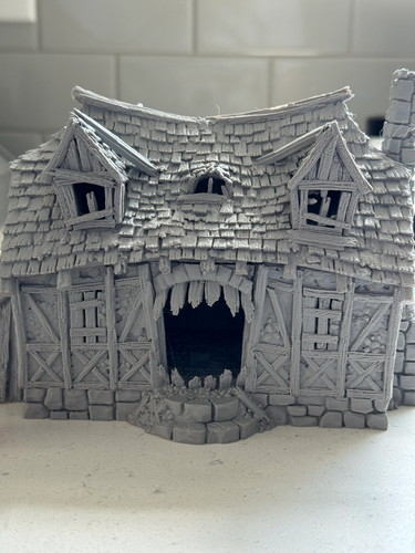 Tabletop Mimic House Terrain, DND, Fantasy TTRPG, Dungeon Master, 28mm ...