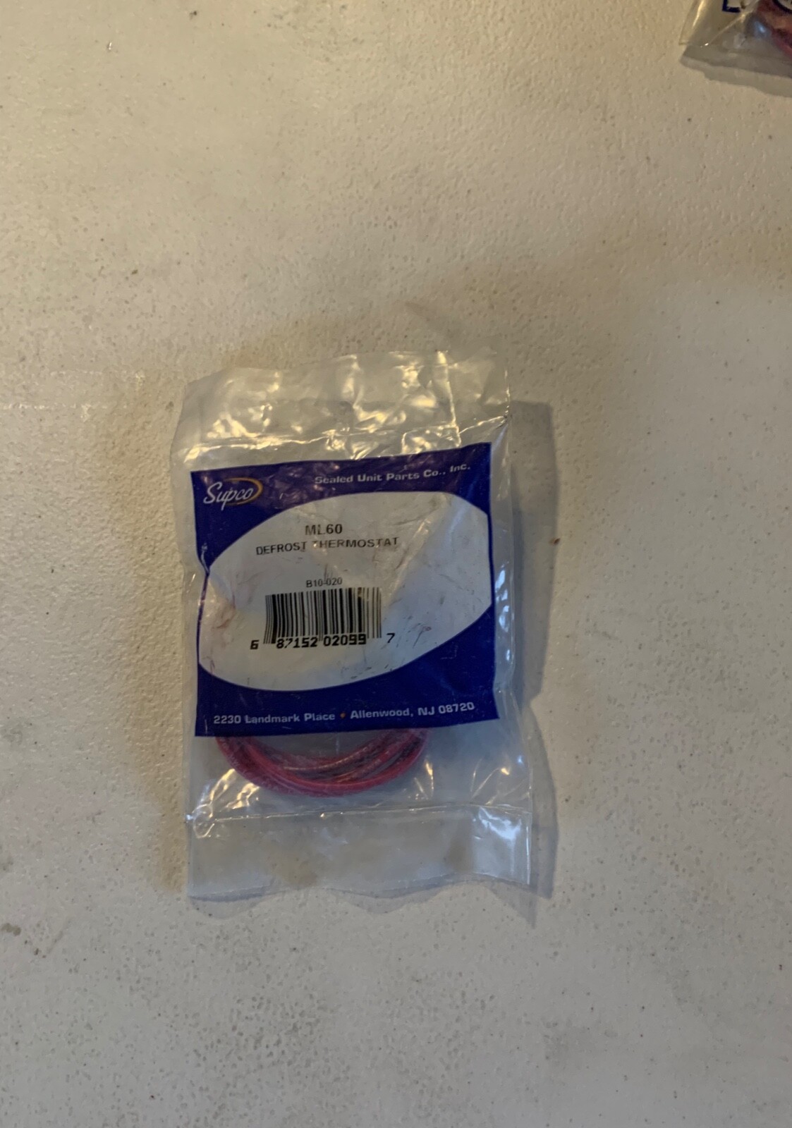 ML55- SUPCO Refrigerator Defrost Thermostat L-55 degree | eBay
