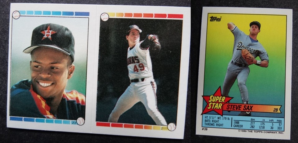 1989 Topps Stickers Baseball Cards Complete Your Set U Pick From List 1 ...