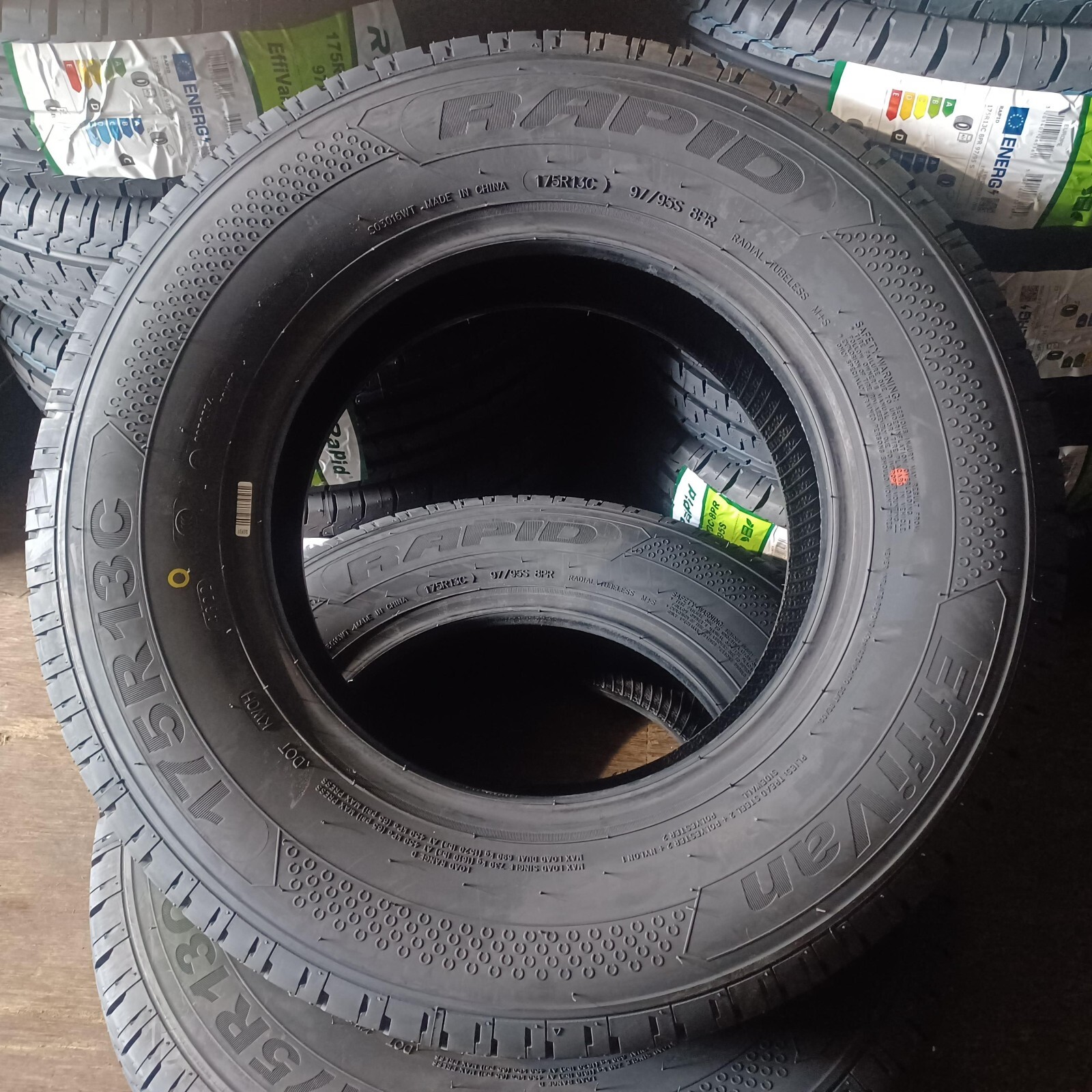 2 X 17513 RAPID 175 13 Van Tyres Trailer Caravan 97/95 1758013 175r13c 8PR SR | eBay UK