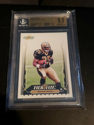 2006 Score Reggie Bush Rookie Card #360 BGS 9.5 Gem Mint New Orleans ...