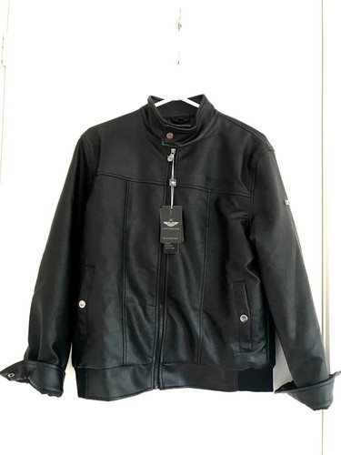 Black Soft Leather Jacket AC Luxury Collection size L | eBay Australia