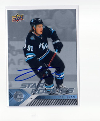 JOSH DOAN autographed SIGNED '24/25 UTAH "Star Rookies" rookie card | eBay