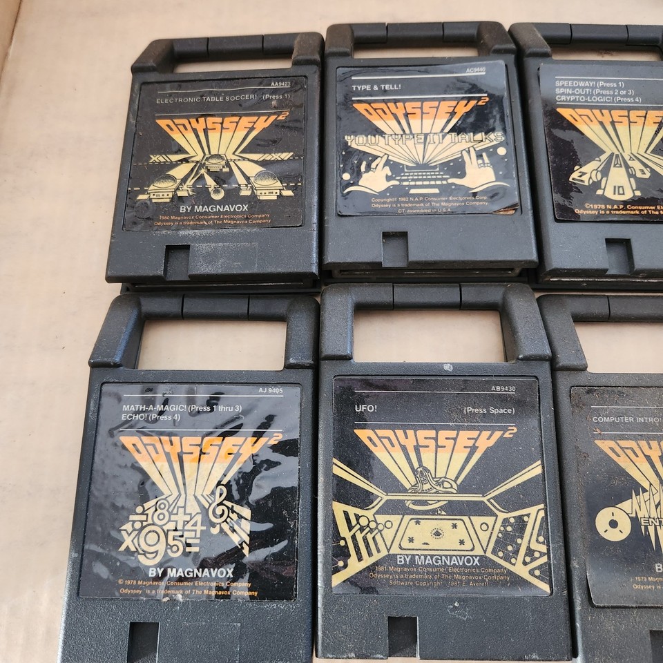 Vintage! Odyssey 2 Gaming Console by Magnavox/Includes 13 Games/2 ...