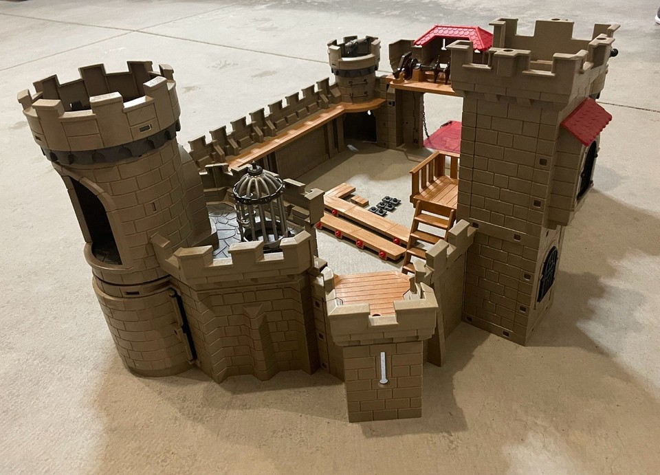 Playmobil - Hawk Knights’ Castle #6001 + Extensions | eBay