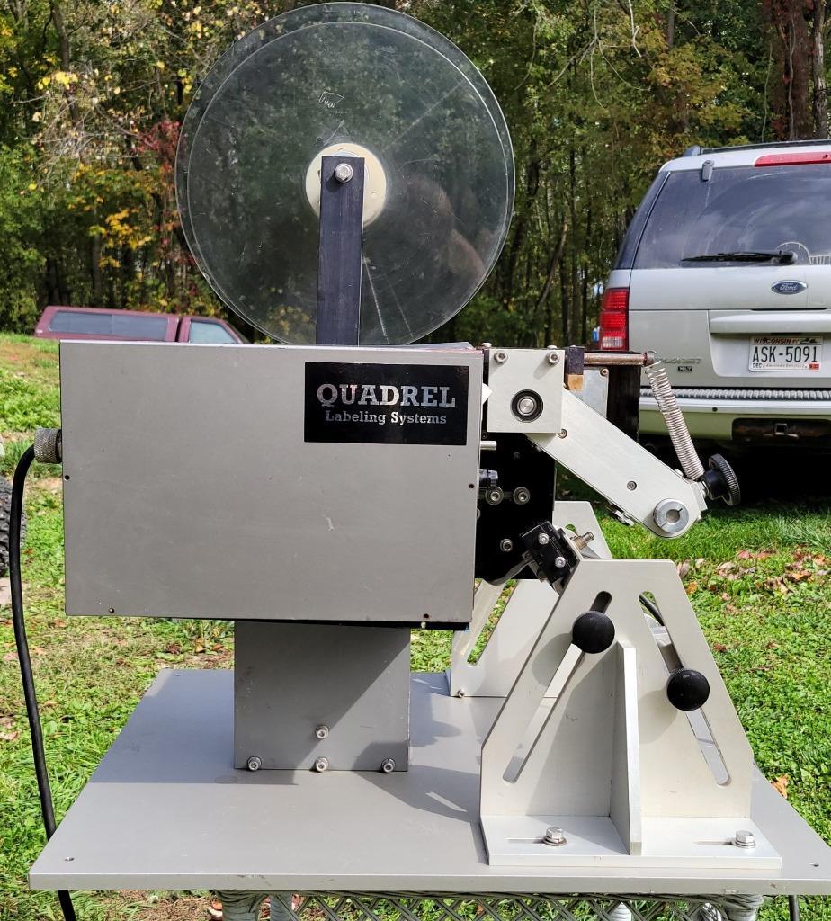 Quadrel Labeling System Machine Model MOD V Commercial | eBay