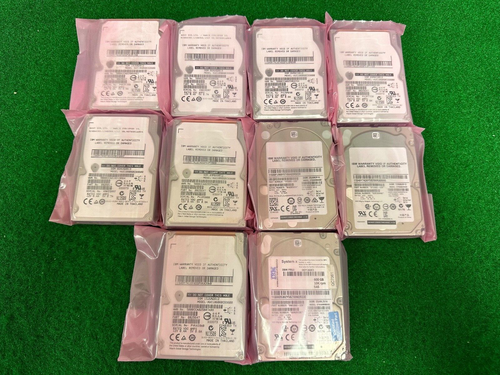 Lot of 10 IBM 600GB 1000 RPM 64MB Cache SAS 6Gb/s 2.5" | eBay