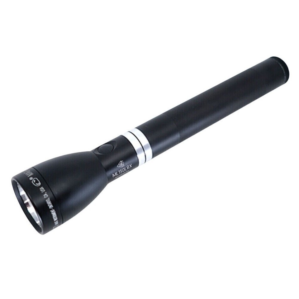 Maglite, Rechargeable LED Flashlight, System 7, 12 Volt DC Direct Lead ...