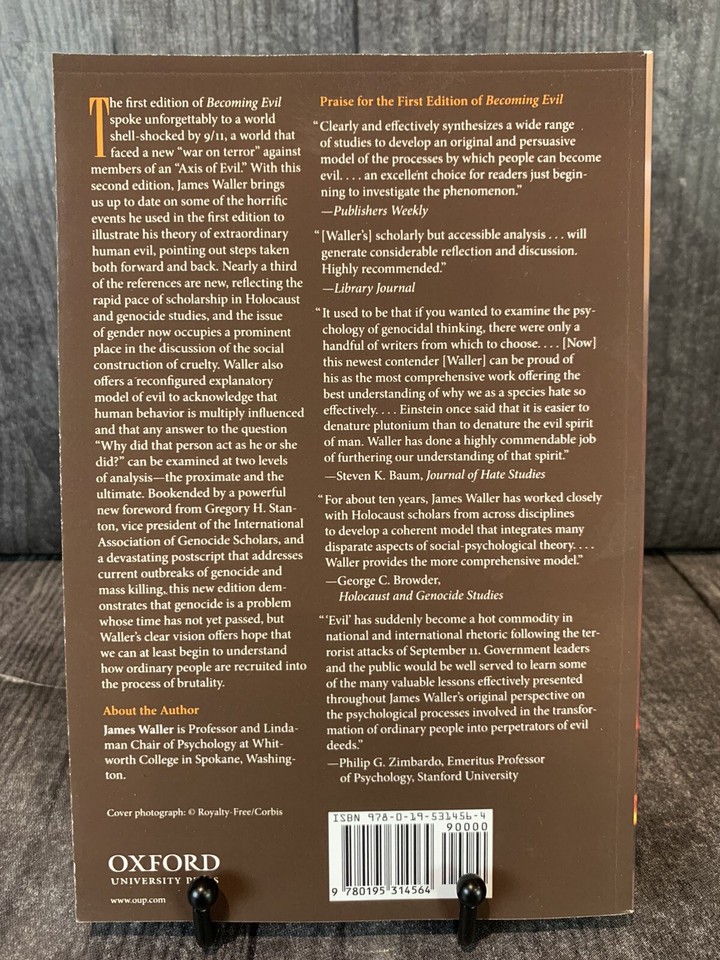 Becoming Evil : How Ordinary People Commit Genocide and Mass Killing by ...