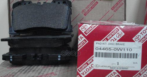 Lexus Toyota OEM 2009 Ls460 Front-disc Brake Pads 044650W110 for sale ...