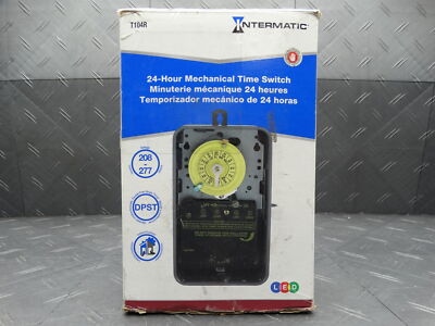 Intermatic 40 Amp 24-Hour Outdoor Mechanical Timer 240V, Gray T104R ...