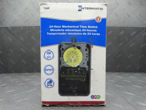 Intermatic 40 Amp 24-Hour Outdoor Mechanical Timer 240V, Gray T104R ...