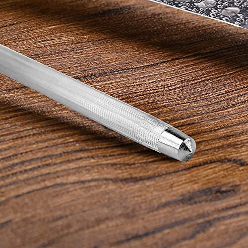 Knife Sharpener Rod, 13 Inch Carbon Steel Professional Knife Sharpener ...