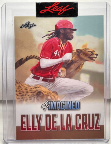 Elly De La Cruz 2023 Leaf Reimagined #rib-33 - CINCINNATI REDS - 1 of ...