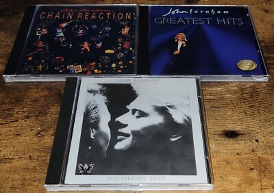John Farnham - Chain reaction + Greatest Hits + Whispering Jack auf 3 ...