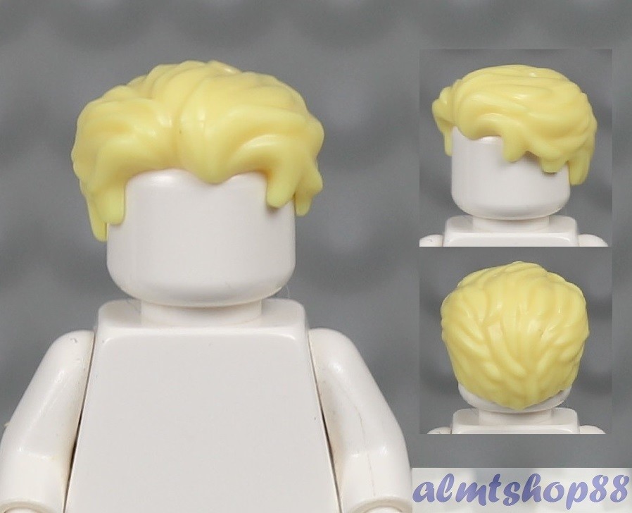 LEGO - MALE Hair Pieces - PICK COLORS & STYLE - Minifigure Wigs Hat ...