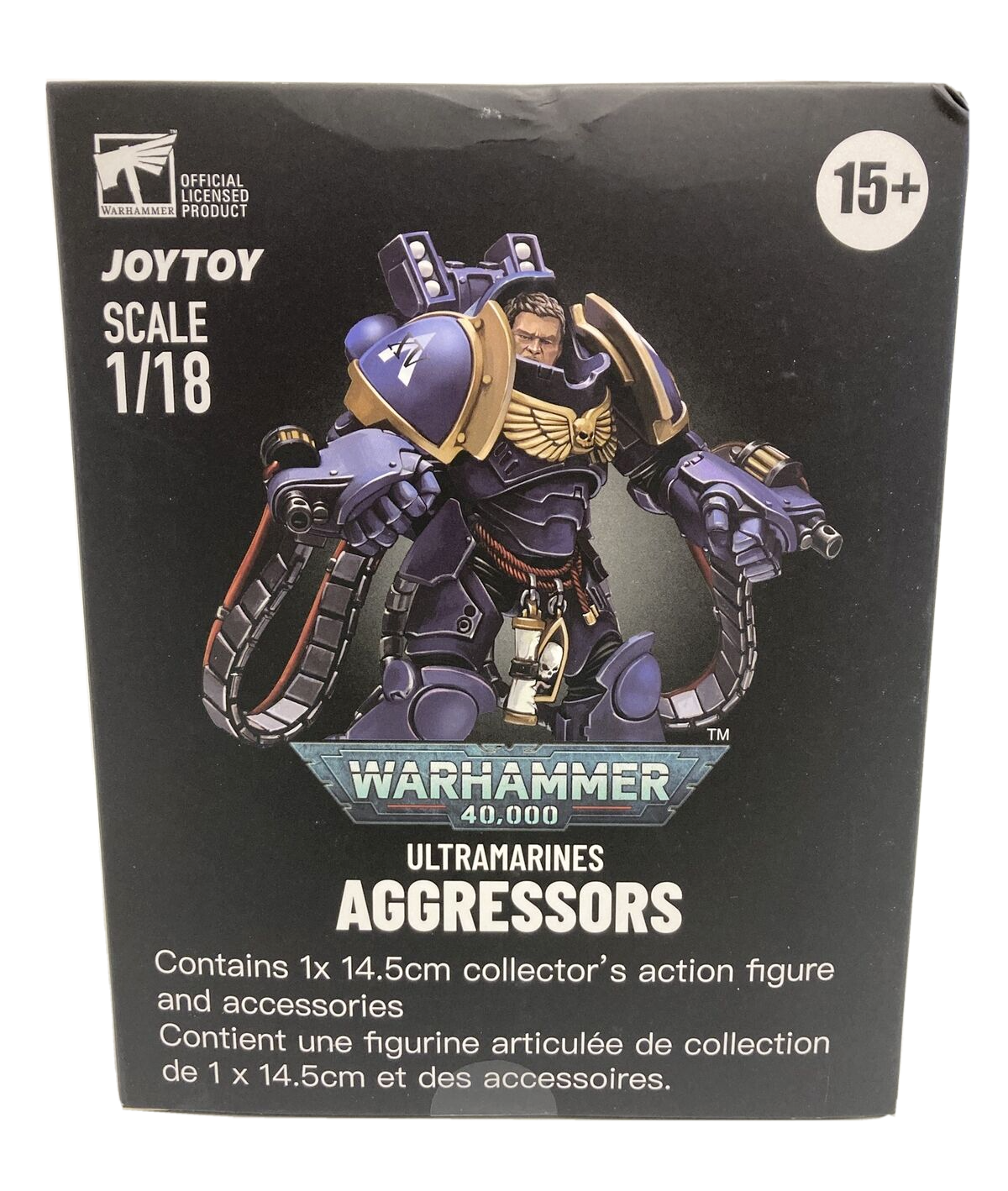 1/8 JoyToy Warhammer 40K Ultramarines Aggressor Single Action Figure | eBay