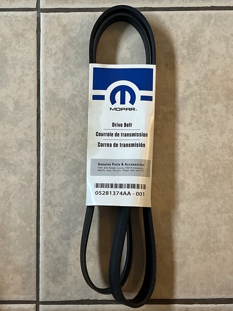 Serpentine Belt-Citadel, VIN: G, AWD Mopar 05281374AA for sale online ...
