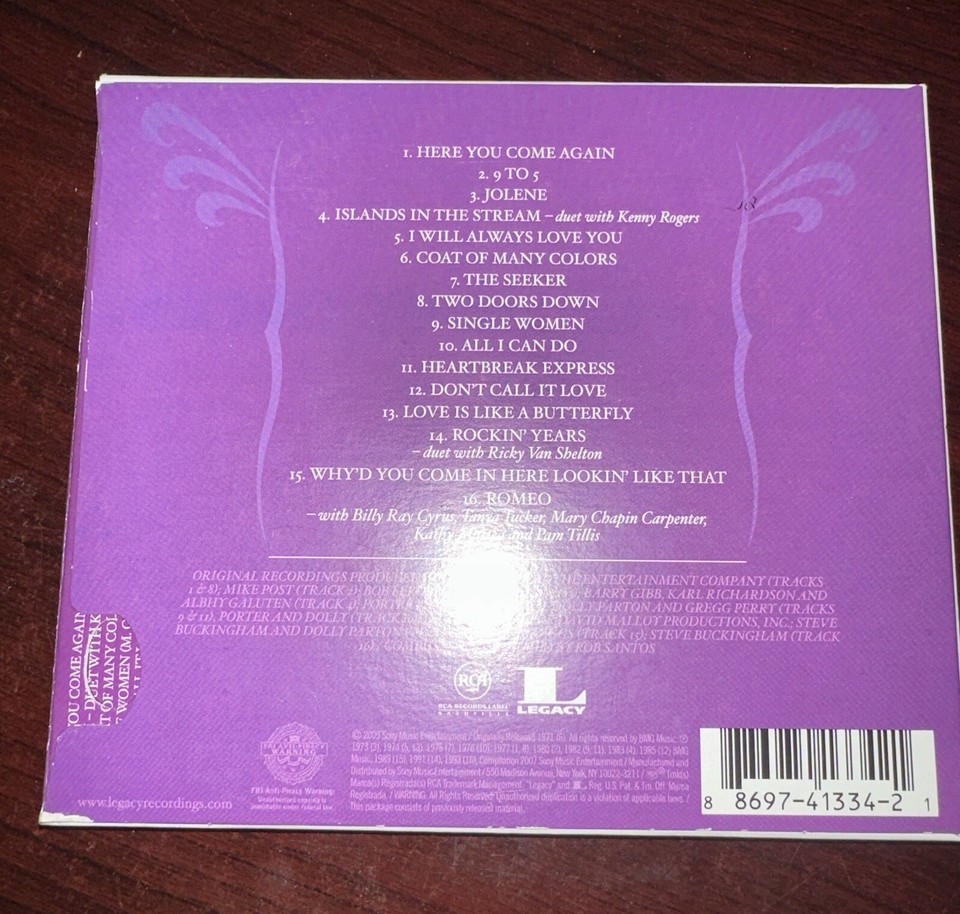 16 Biggest Hits - Music CD - Dolly Parton - 2009-03-24 - Sony Legacy ...